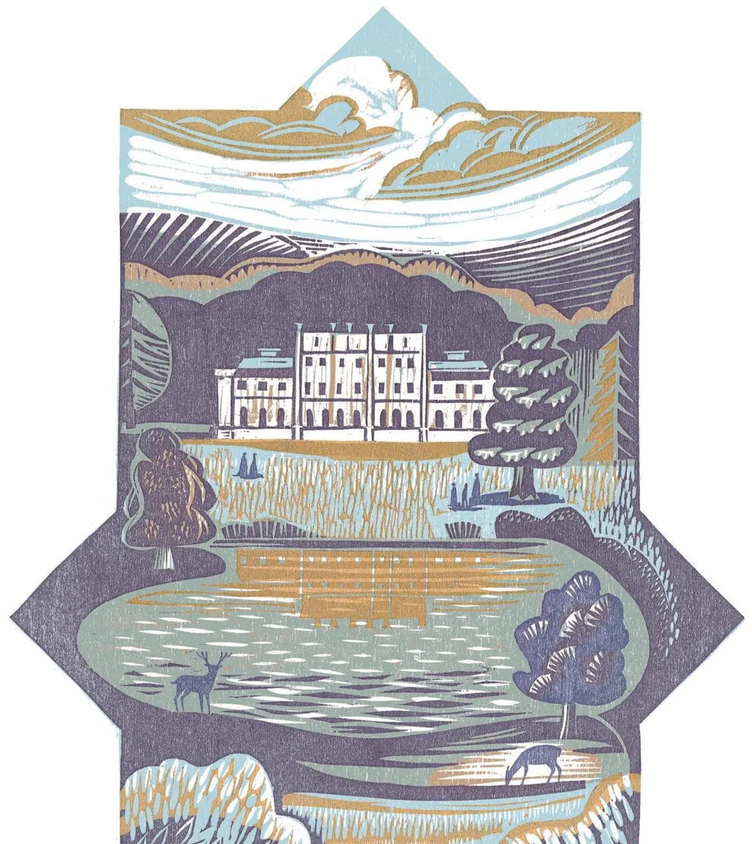 Mansfield Park - Print of an illustration from Jane Austen's The Compl ...
